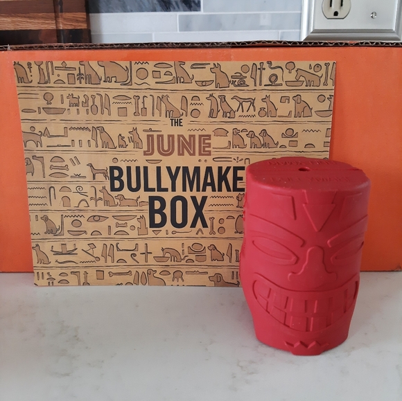 Bullymake | Dog | New Tiki Totem Rubber Bullymake Toy | Poshmark